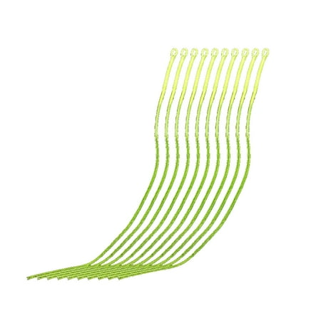 Pack of 10 Fishing Connectors Outdoor Nylon Extension Fly Line Loops ...