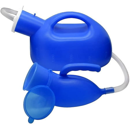 Men's Urinal With Hand-held 2000ml Large Capacity Portable Urine Cup ...