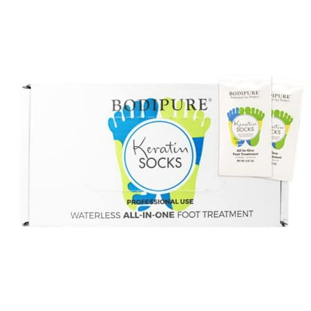BODIPURE Professional Keratin Socks - Nail Salon Pedicure Treatment ...