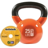 Premium Vinyl Dipped Kettle Bell With Introductory Training Dvd by ...