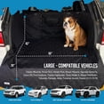 Bulldogology Suv Cargo Liner For Dogs 55"x82" Heavy Dutyplete Pet Trunk ...