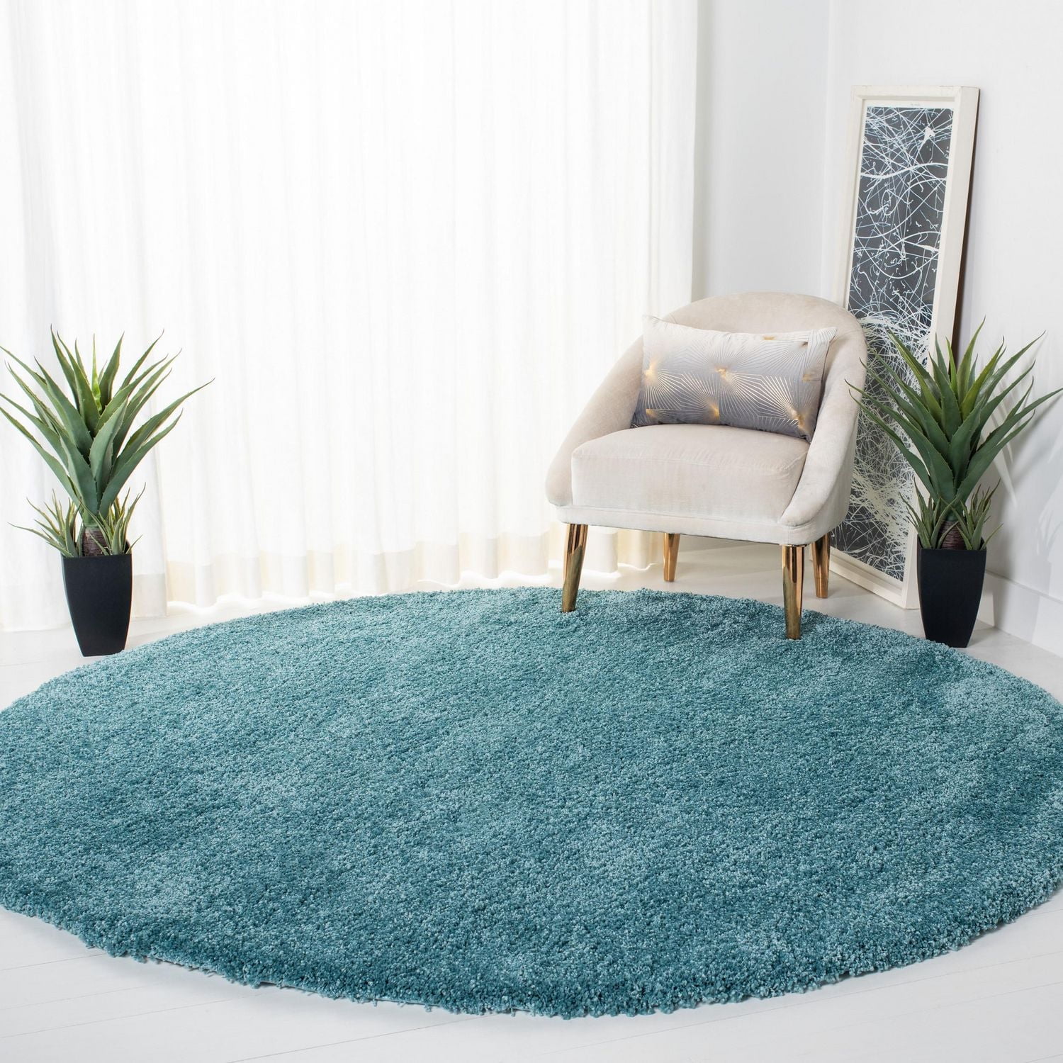Click here for Safavieh Milan Harlow Solid Shag Area Rug 10 X 10... prices
