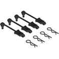 ARRMA Body Clip Retainer 1/10 Scale Black, Durable Rubber, Flexible ...