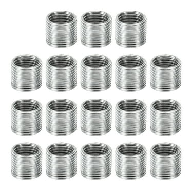 Uxcell M12 to M10 Thread Adapters Sleeve Reducing Nut 15mm Screw Pipe ...