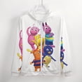 Backyardigans Pullover Zip-up Hoodie Loose-fit Sweatshirt Casual Hooded ...