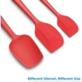 XUERUI-Silicone Spatula 3-piece Set, Ergonomic Handle High Heat ...