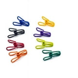Bovn Small Metal Kitchen Clips, PVC-Coated Steel for Food Packages ...