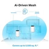 TP-Link Tri Band Wi-Fi 6 Mesh Wireless Network Router System | 2-Pack ...