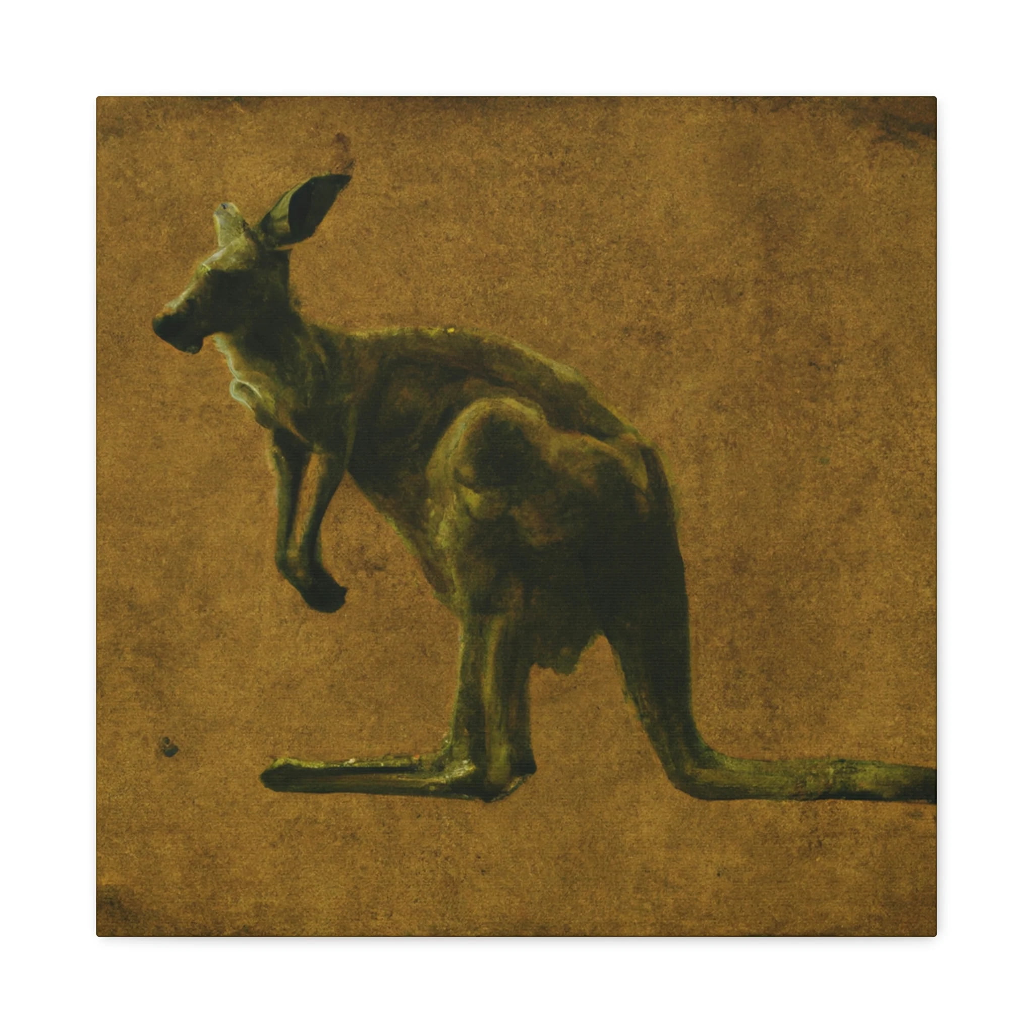 Kangaroo in Neoclassicism - Canvas - Walmart.com