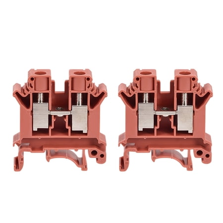 DIN Rail Terminal Block UK10N 800V 76A Screw Clamp Connector 0.5-10mm2 ...