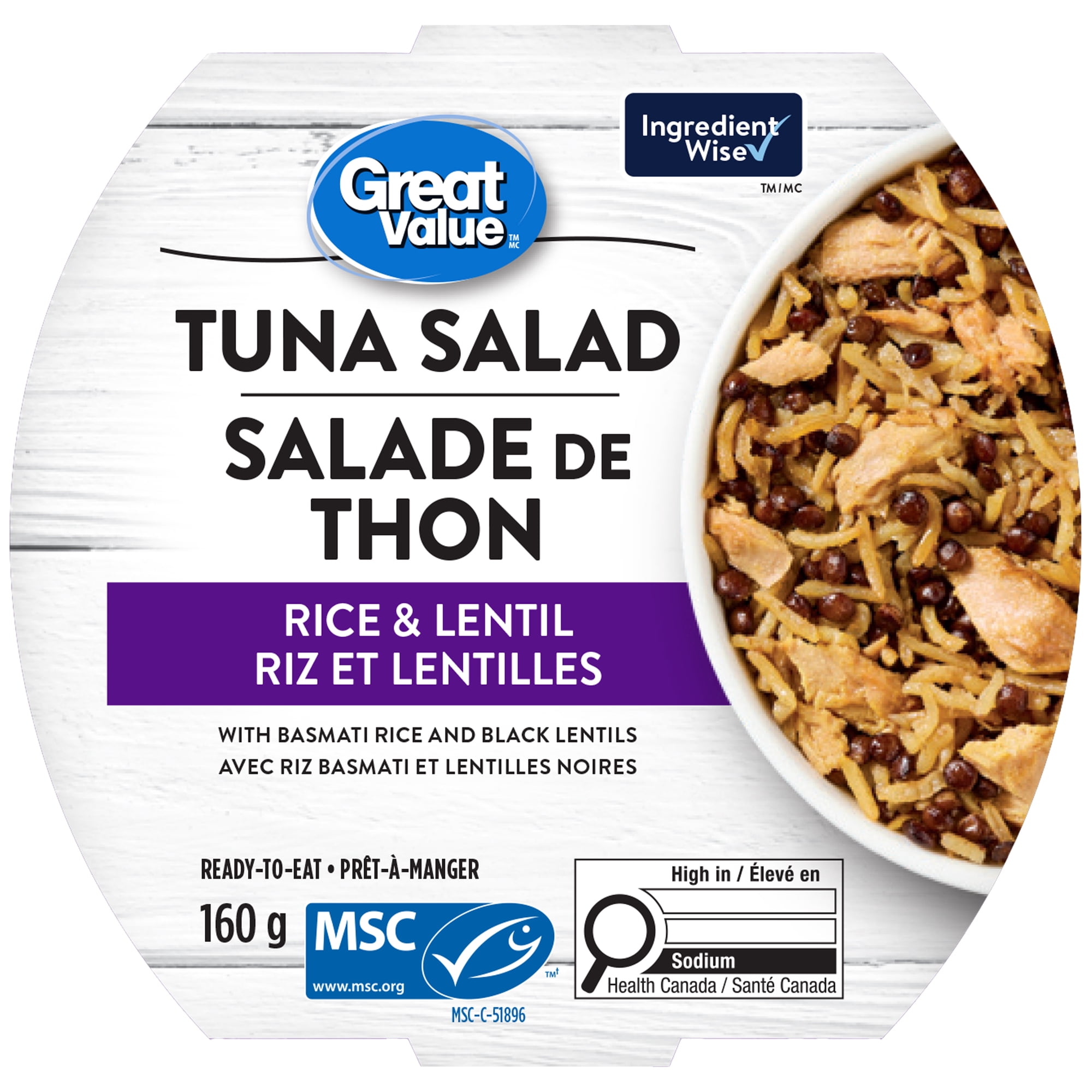 Click here for Great Value Rice & Lentil Tuna Salad prices