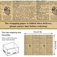 12 Sheet Vintage Newspaper Wrapping Paper -Not Roll- Retro Gift Wrap ...