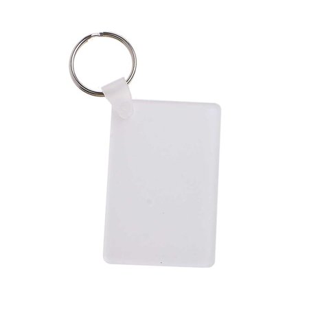 Blank Acrylic Keychain Thermal Transfer Board Sublimation Printing ...