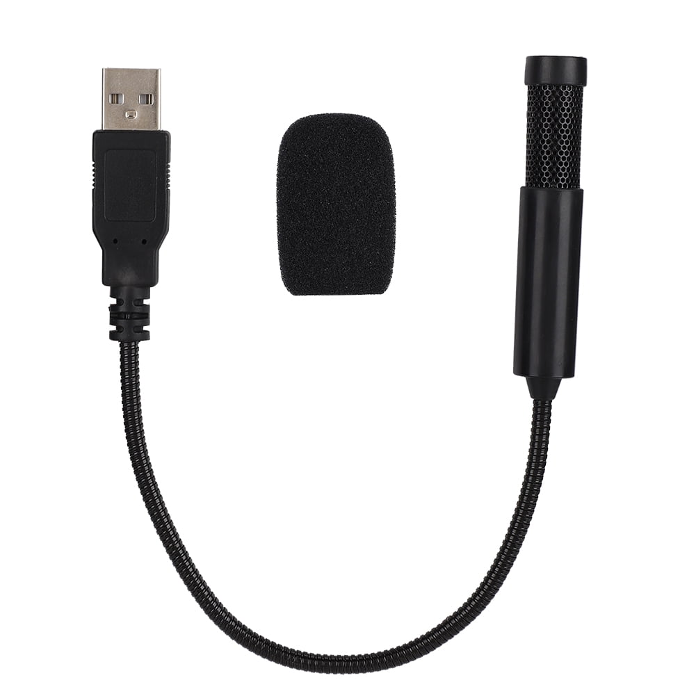 SF-558 Micrófono de condensador dual con cable Mini micrófono de ...