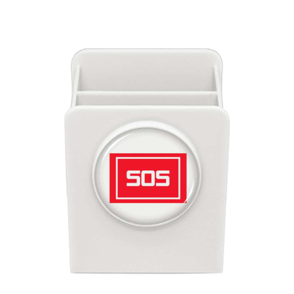 Emergency SOS Poster Art Deco Fashion Desk Pencil Holder Cup Pen ...