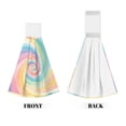 2pcs Hanging Coral Velvet Hand Towel Is Light Breathable And Absorptive ...