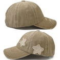 CoCoMangos Ponytail Baseball Cap for Women High Messy Bun Caps Washed ...