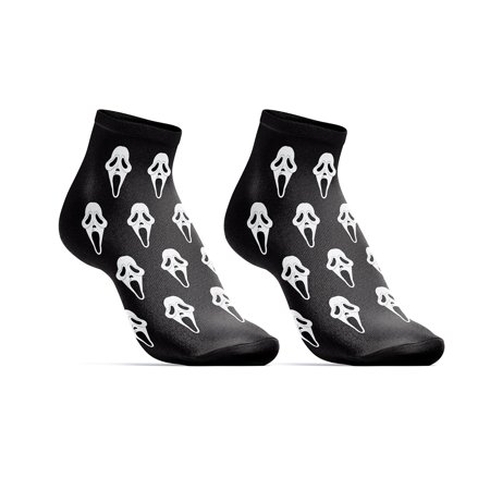 Scream Ghostface Collage Ankle Socks | Walmart Canada