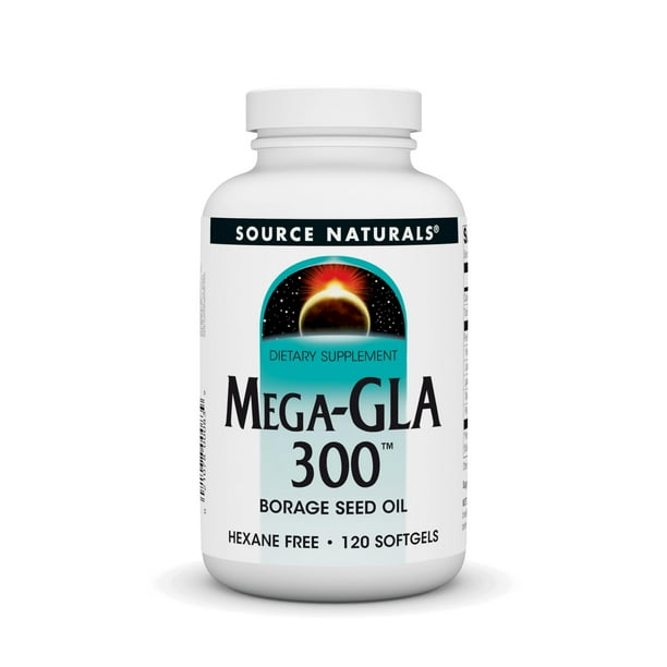 Suplemento Source Naturals Mega-GLA 300 120 cápsulas blandas | Walmart ...