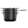 Calphalon Premier Space Saving Nonstick 12-Inch Everyday Pan with Lid ...