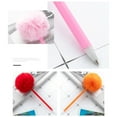 10 Pieces Plush Ball Ballpoint Pen Funny Writing Pen Smooth to Write ...
