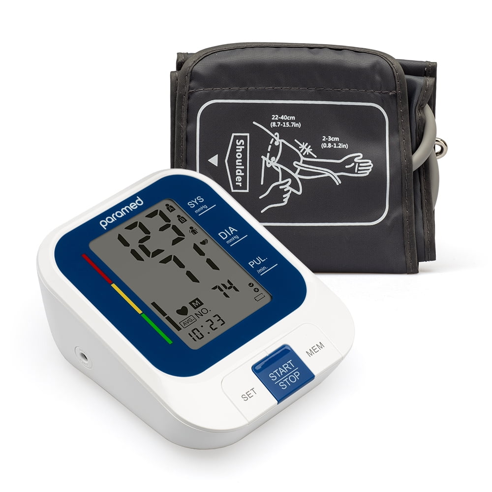 PARAMED Blood Pressure Monitor Upper Arm Blood Pressure Cuff 8 7 15 PARAMED Blood Pressure Monitor Upper Arm Blood Pressure Cuff 8 7 15