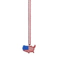 American Independence Day Pendant Plastic Bead Chain B,Patriotic ...