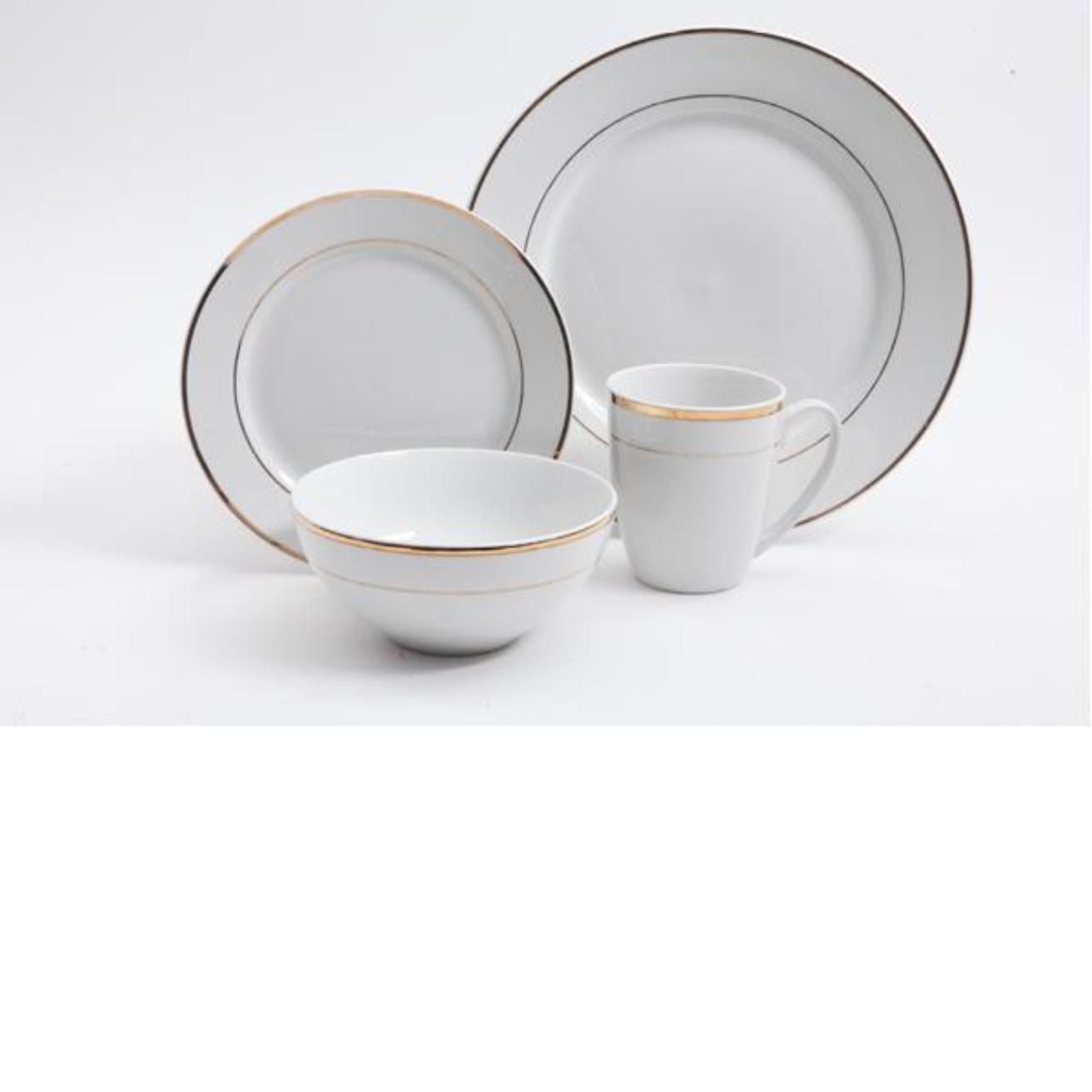 Click here for Gibson Dining Gibson Palladine 16 Piece Dinnerware... prices
