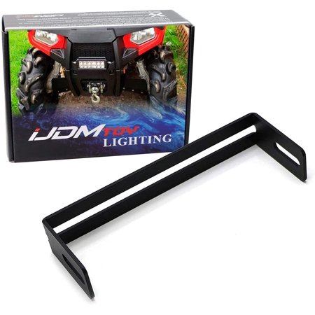 (2) Metal Mounting Brackets Compatible With ATV 8-Inch Single/Double ...