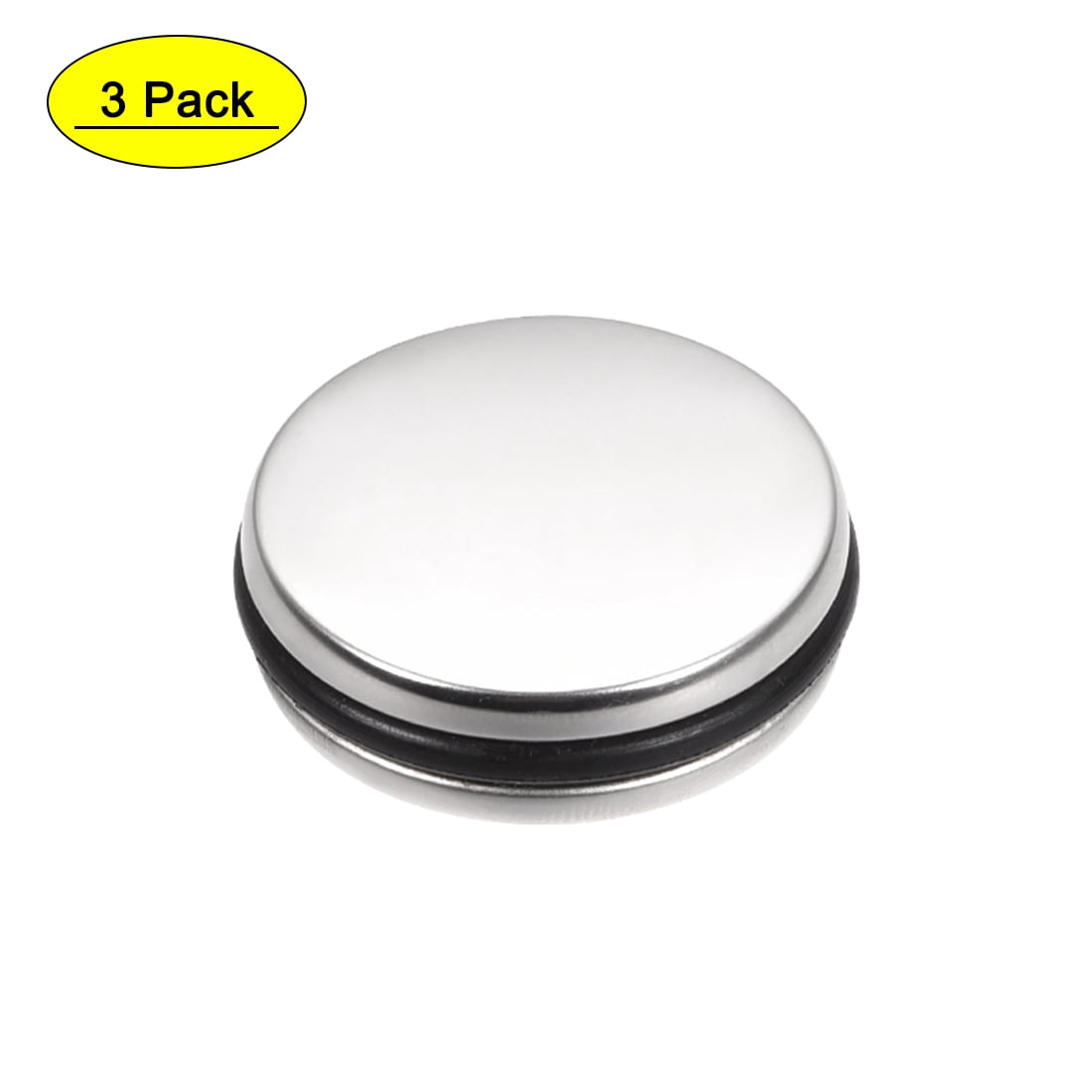 Uxcell 35mm Dia Stainless Steel Basin Sink Plug Stopper Polishing 3 ...