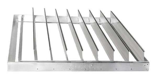 1pack Dayton 3HHL9 Backdraft Damper, Horizontal, 33-3/4Sq - Walmart.com