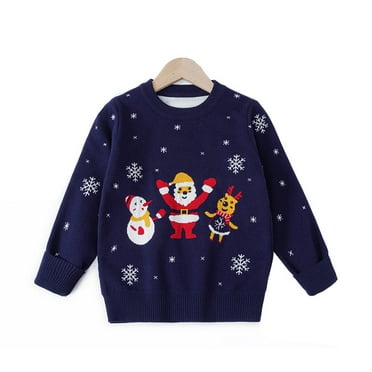 Holiday Time Girls Embellished Christmas Sweater, Sizes 4-18 & Plus ...