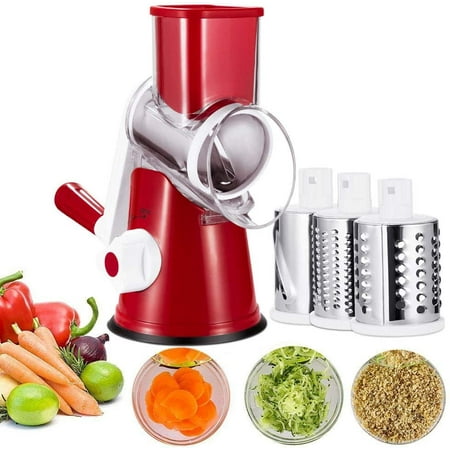 Vegetable Cutter Household Spiral with 3 Blades, Foldable Spiralizer ...