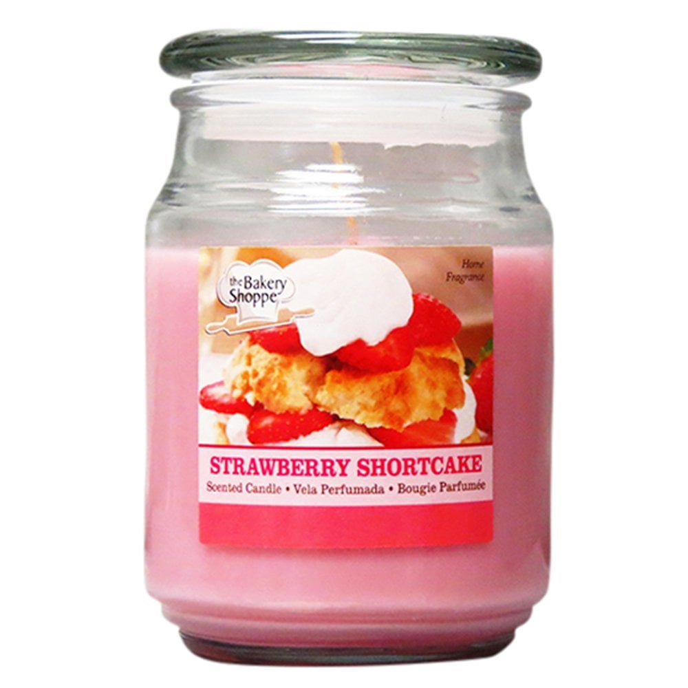 Bakery Shoppe 18 Oz Scented Candle- Strawberry Shortcake 187577 ...