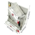 Electric Dough Sheeter Full-Automatic Machine Pizza Bread Forming Tool ...