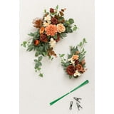 2pcs Artificial Welcome Sign Swag Wedding Arch Flowers Decorations ...
