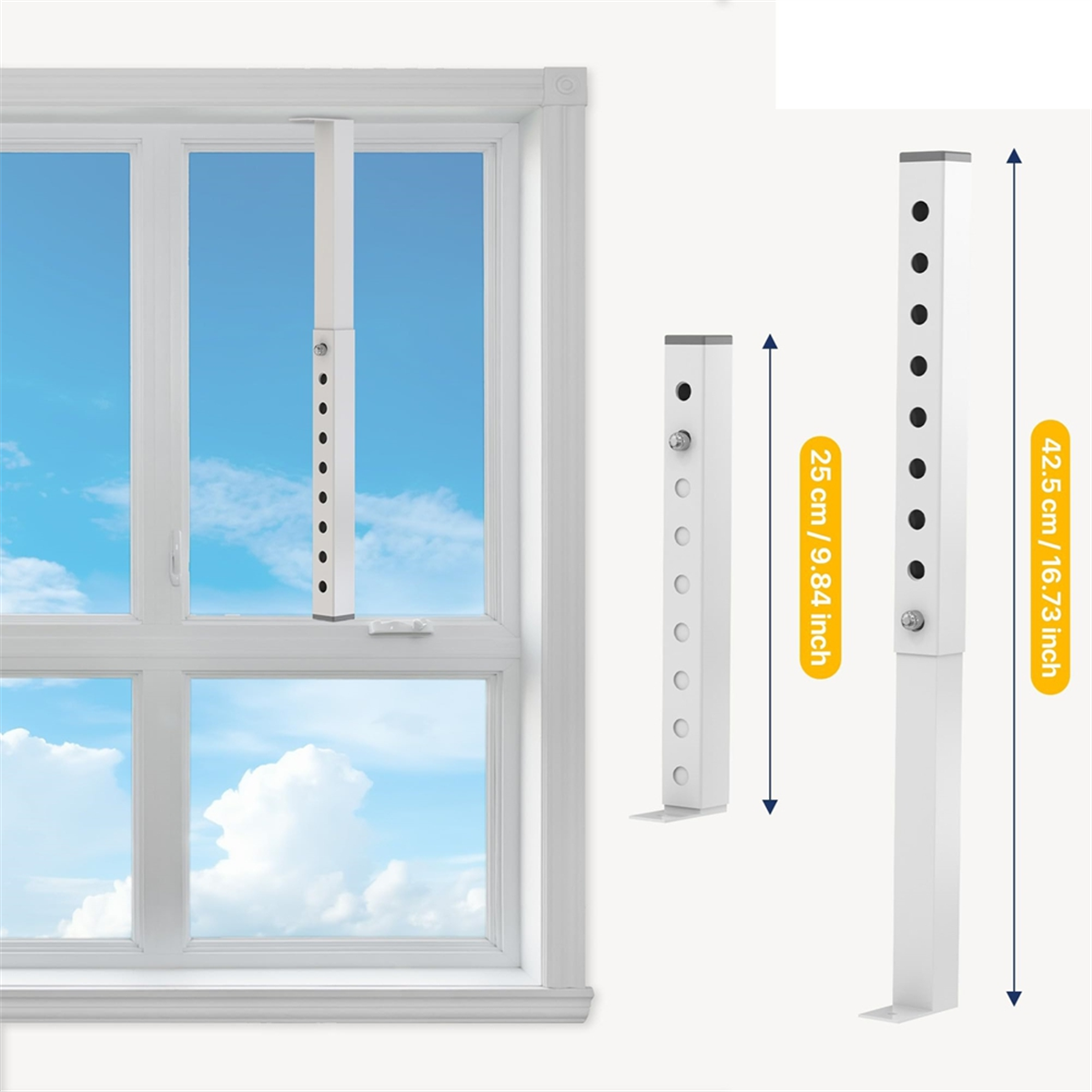 Click here for Unbranded Adjustable Ac Window Lock Bar  Small Win... prices