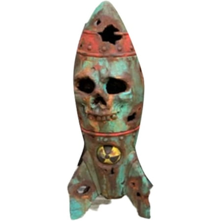 The Skull Bomb - Small Nuclear Warhead Decor, Handmade Resin Skull Bomb ...