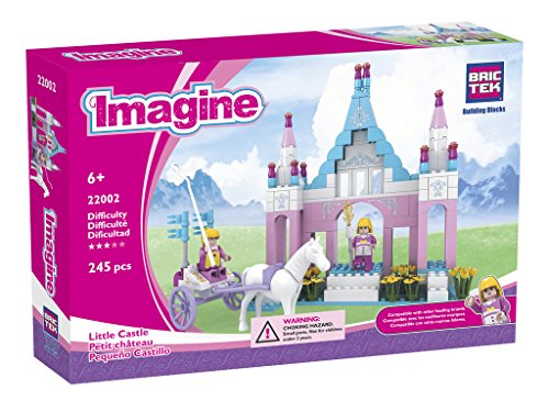 BRICTEK Imagine Little Castle Kit de construcción BRICTEK 22002 ...