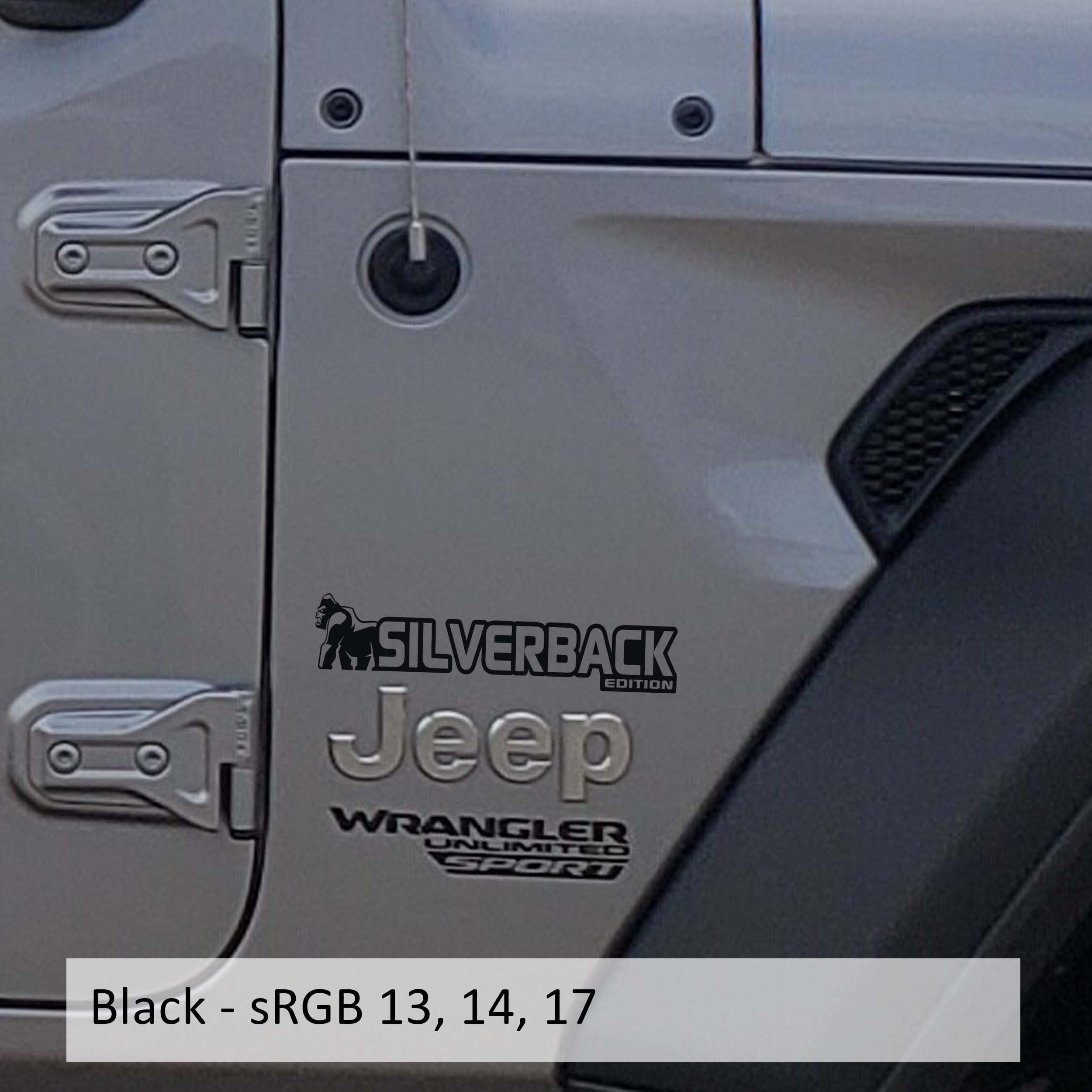 Collectible Decals Silverback Edition Decal (Pair) Fender Decals For ...