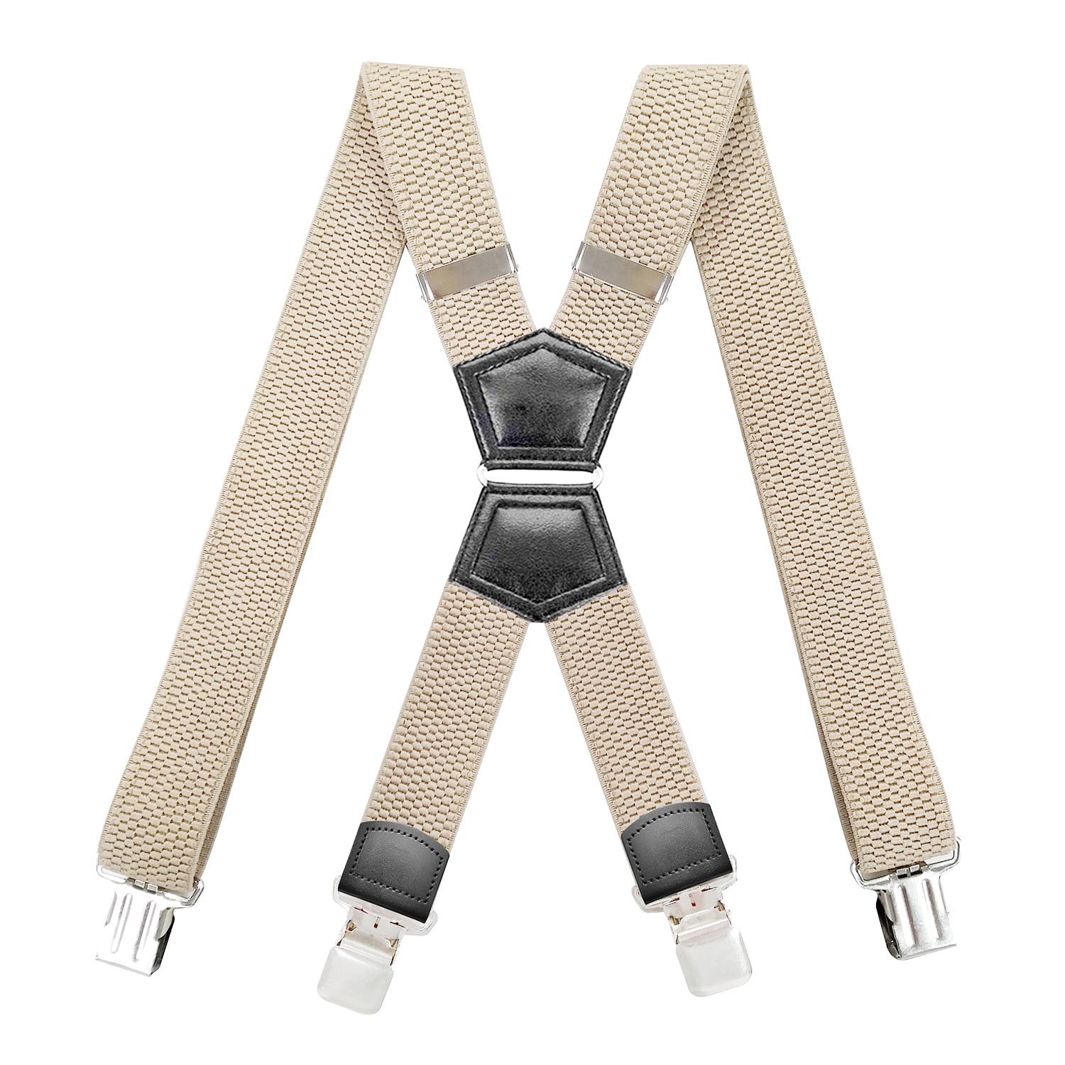 Men Utility Suspenders Adjustable Elastic Heavy Duty 1.5 Inch Wide X ...