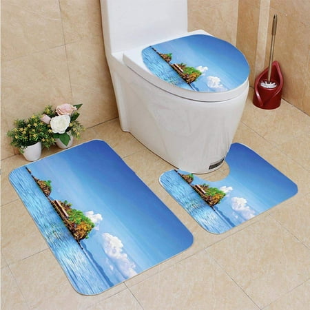 XDDJA Island Photo Tropic Islands in Pacific Sea Vivid Sky View ...