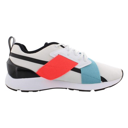 PUMA Muse X-2 Gloss Puma White/Puma Black/Milky Blue 7.5 | Walmart Canada