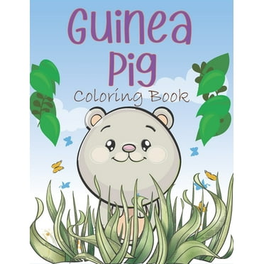 Guinea Pigs Coloring Book (Paperback) - Walmart.com