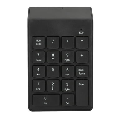 TSV Wireless Numeric Keypad, 18-Key Numpad for Laptop, PC, Desktop ...