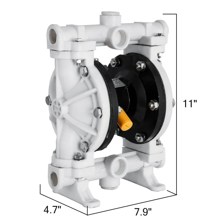 VEVOR Air-Operated Double Diaphragm Pump 1/2 Inch Inlet, 42% OFF