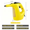 1400W Handheld Steam Cleaner, 257℉ High Pressure Steamer with 14-Piece ...