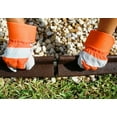 Eco Border 3" x 48" Brown Rubber No Dig Landscape Garden Border Edging (Pack 6) - Walmart.com