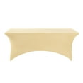 6 Pack Stretch Spandex Table Covers for 6FT Tables - Universal Fitted ...