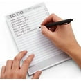 To Do List Notepad - 8.5 x 5.5 in, White, 6-Pack - Office Desk Pad for ...